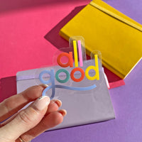 All Good Sticker – Nutmeg and Arlo
