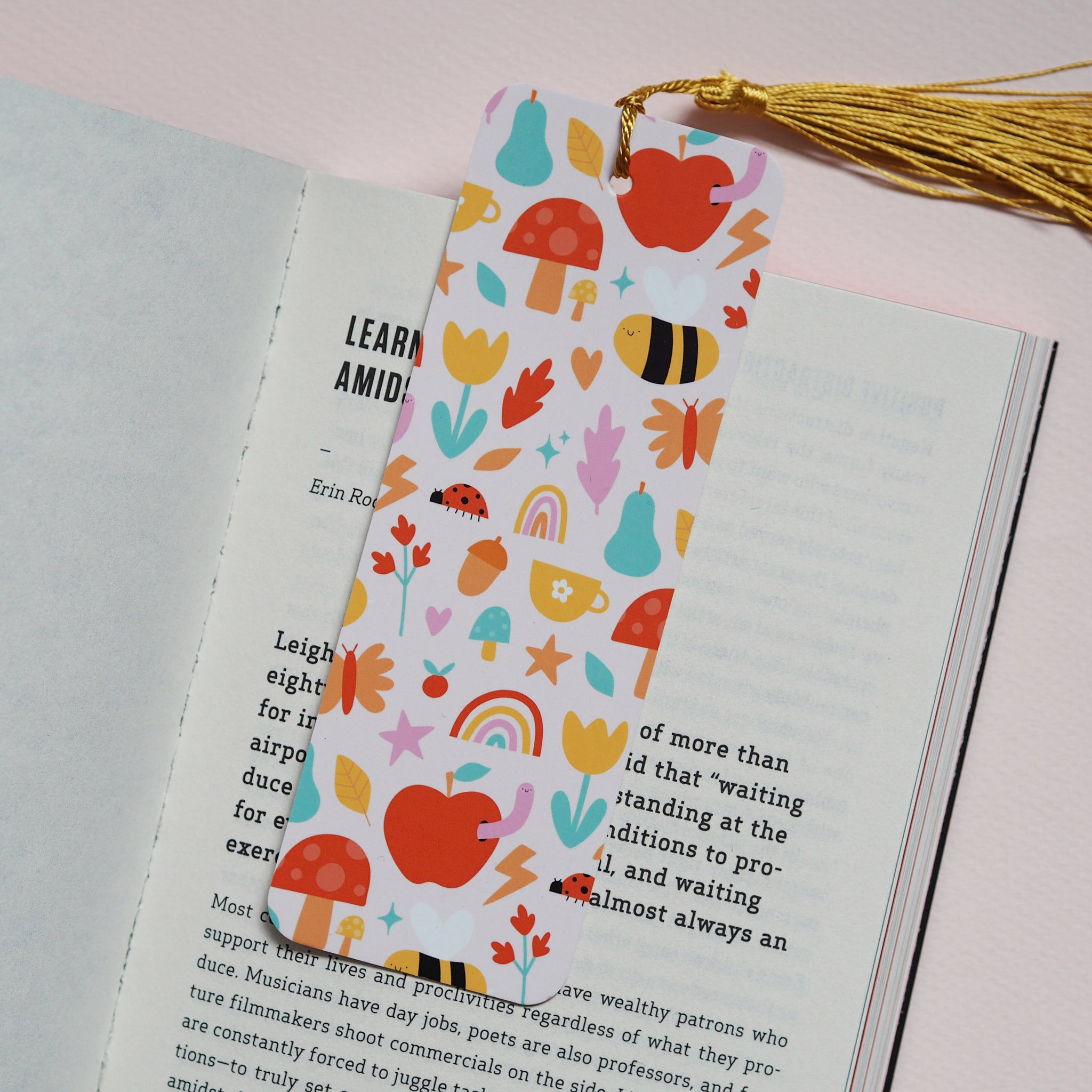 Autumn Insects Bookmark – Nutmeg and Arlo