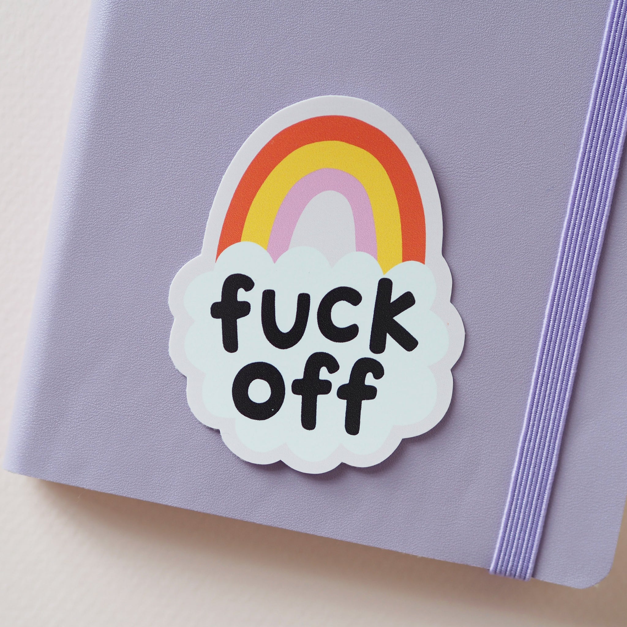 F Off Sticker – Nutmeg and Arlo