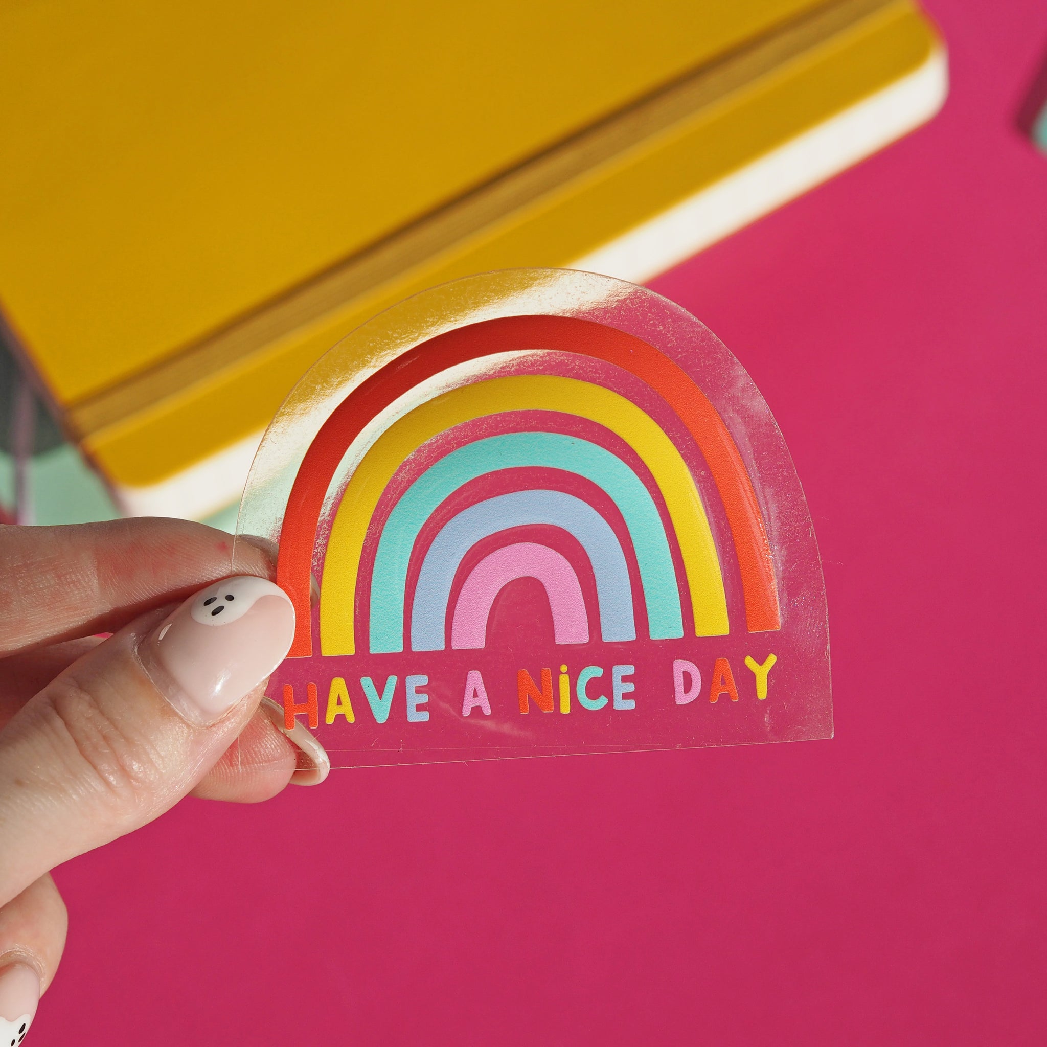 Have A Nice Day Sticker – Nutmeg and Arlo