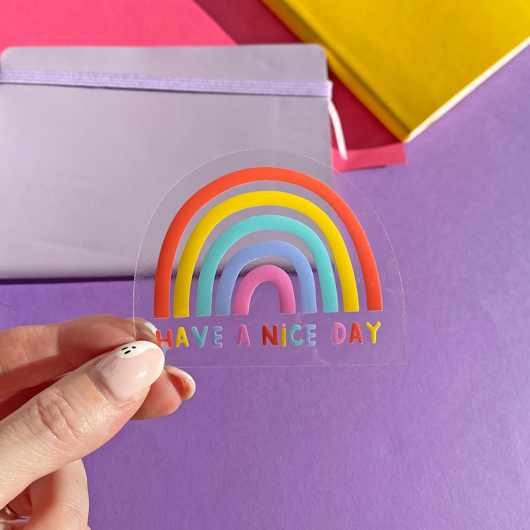 Have A Nice Day Sticker – Nutmeg and Arlo