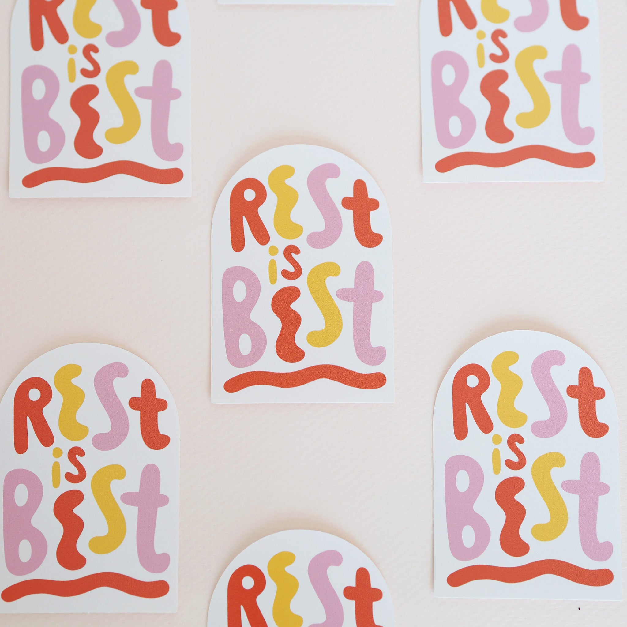 Rest is Best Sticker – Nutmeg and Arlo