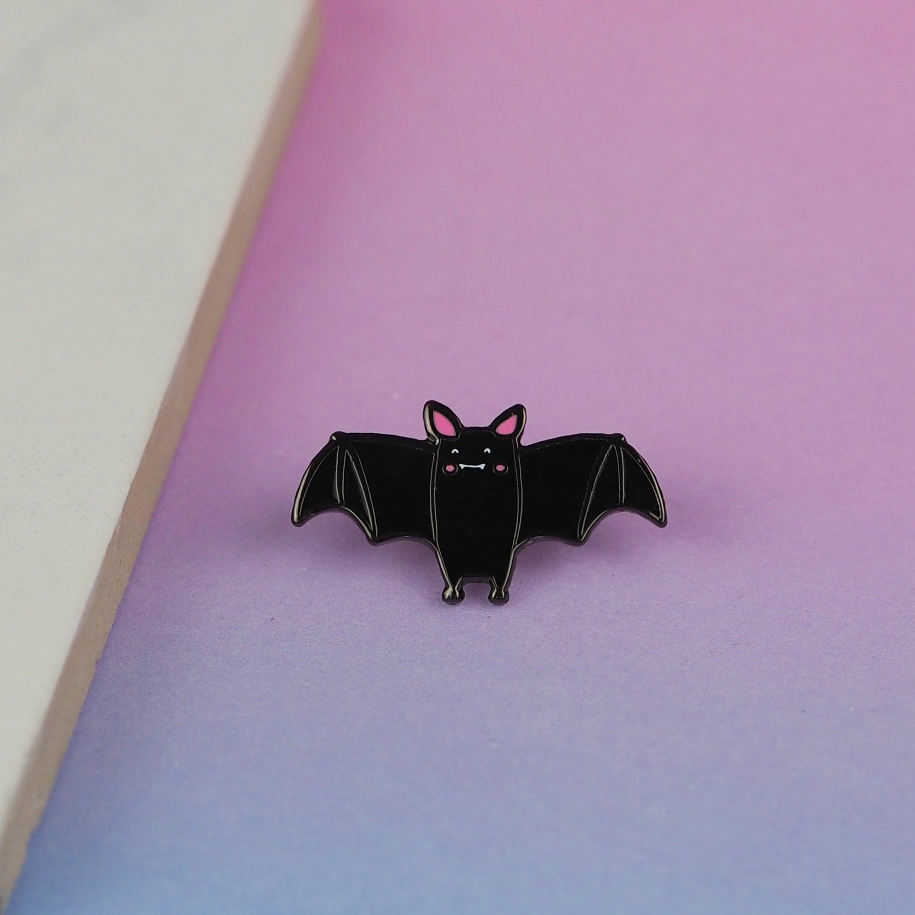 Little Bat Enamel Pin – Nutmeg and Arlo
