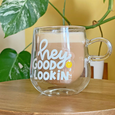 Hey Good Lookin' Sticker – Nutmeg and Arlo